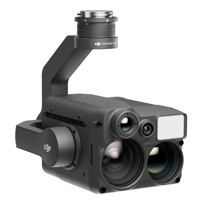 Zenmuse H20N drone camera in use