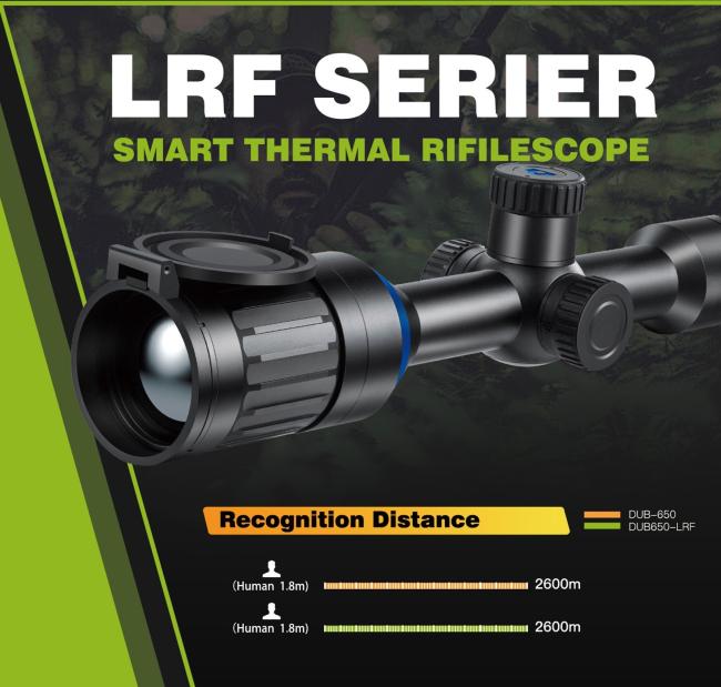 DUB-650 Thermal Riflescope front view