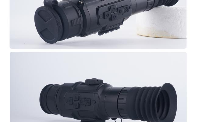 Thermal imaging scope with multiple accessories