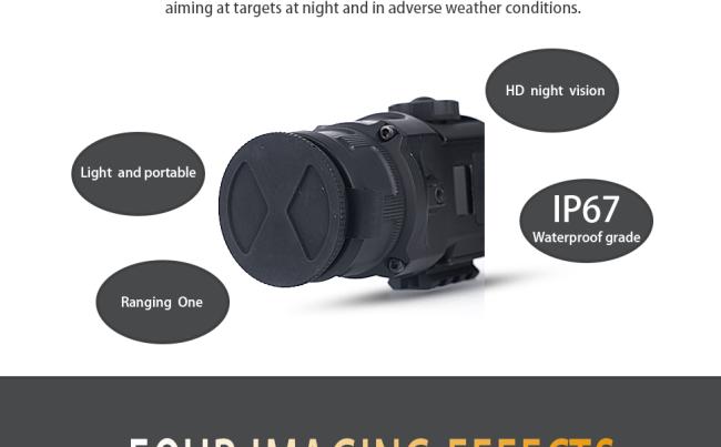 GEH50R Thermal Imaging Scope close-up