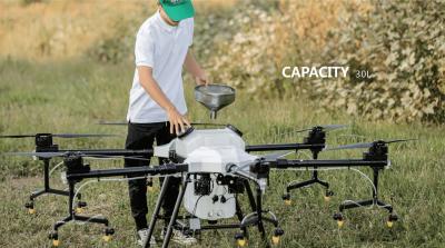 Cina rotori medici HXC30 di velocità 6 di volo del fuco 7m/S di consegna della scatola della medicina 30L in vendita