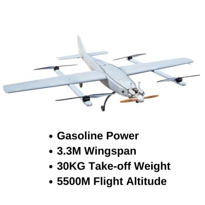 Китай трутень плоское гибридное HX4HFW325 гибридного VTOL трутня неподвижного крыла силы масла высоты 24H 5500m автономный продается