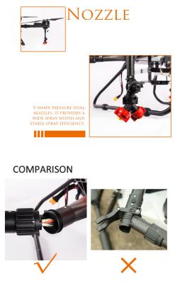 Cina Le eliche dello spruzzatore sei del fuco dell'antiparassitario del carico 20KG 20L coltivano il fuco HXGX22 dello spruzzatore in vendita