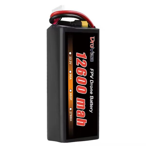 Quality 22.8V 10C Drone Battery 44000mAh Solid State FPV Battery 6S2P for sale