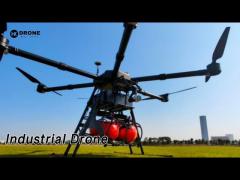 Multi Rotor Industrial Drone 25 Min Security Extinguishing Light Weight