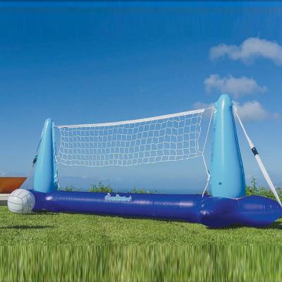 China Water and Land Activities Inflatable Beach Volleyball Net with Customized Design for sale