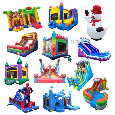 China 14 Years up Commercial Party Rental Inflatable Castles Water Slide Bouncy Castle House for sale