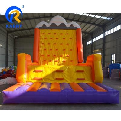 China Indoor and Outdoor Training Center Unisex Inflatable Rock Wall with PORTABLE Features for sale