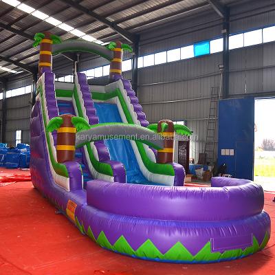 China 5-10 Passenger Capacity 29ft Inflatable Water Slide with Pool CE/EN71/EN14960 Approved for sale