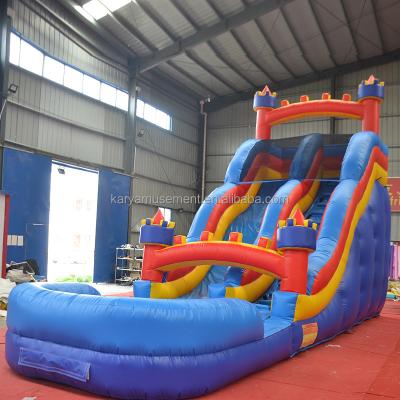 China CE/EN71/EN14960 Certified 29f Inflatable Pool Slide Perfect for Indoor and Outdoor Fun for sale