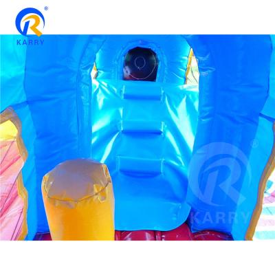 China PVC Material Kids Activity Center Inflatable Bounce House Obstacle Course for Event for sale
