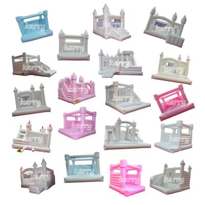 China Customize Accepted Inflatable Bouncy Castle Combo Slide for Wedding Party Moonwalk for sale