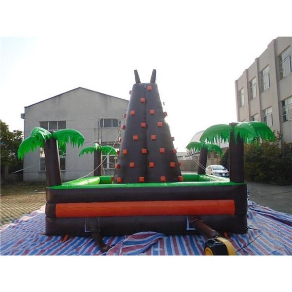 0.55mm PVC Tarpaulin Artificial Climbing Wall Great for Sports Activities With Blower
