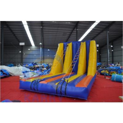 China Outdoor Playground Activities Inflatable Hill Climbing Wall Game for Team Building for sale