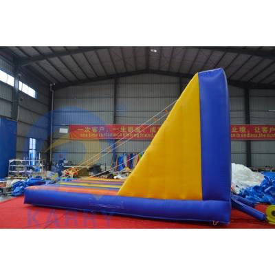 China Outdoor Playground Activities Inflatable Hill Climbing Wall Game for Team Building for sale