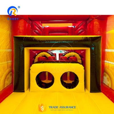 China Unisex Adults' Amazing Inflatable Obstacle Course with Custom Design and PVC Tarpaulin for sale