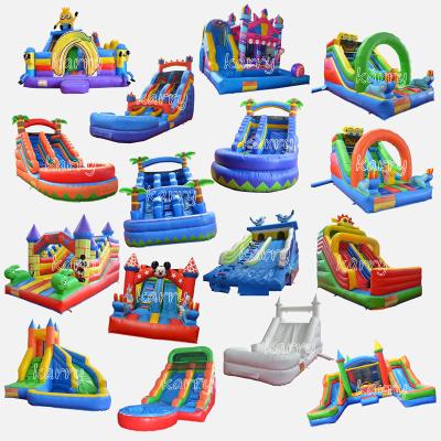 China Commercial Occasion Inflatable Castle Slide Combination for Customized Logo Needs for sale
