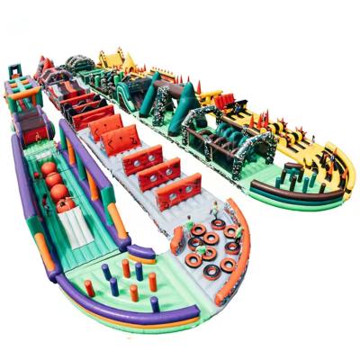 China CE Certified Inflatable Breakthrough Obstacle Course for EventsKR-OBS-904-2 for sale