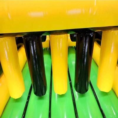 China 30' Inflatable Obstacle Course for Adults and Kids Customized Run Jump Challenge for sale