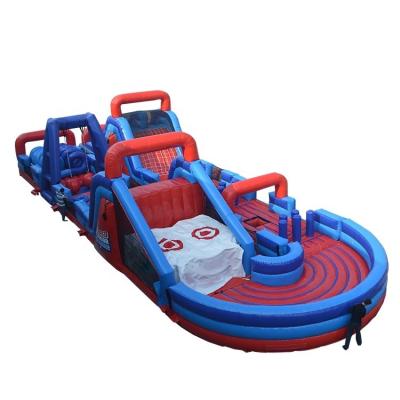 China EN14960 Certified Inflatable Obstacle Course for Adult Entertainment and Challenge for sale
