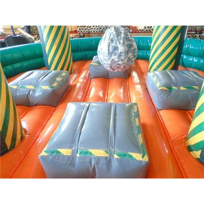 China Design Outdoor Inflatable Wrecking Ball Game Interactive Sports Game With Certificate for sale