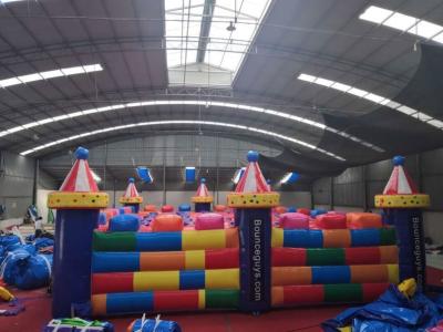 China PORTABLE Colorful Outdoor Inflatable Halloween Haunted Maze for sale