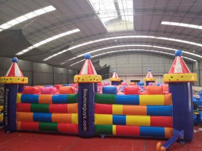 China PORTABLE Colorful Outdoor Inflatable Halloween Haunted Maze for sale