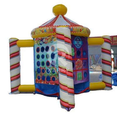 China Popular Giant Funny Inflatable Carnival 5 in 1 Game for Kids and Adults Blower Included for sale