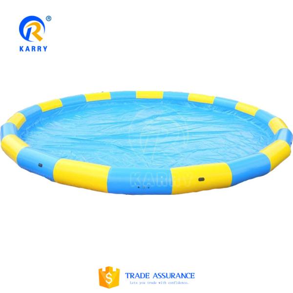 Water Entertainment Backyard Inflatable Pool Enjoy Bumper Boats or Zorbing Water Balls