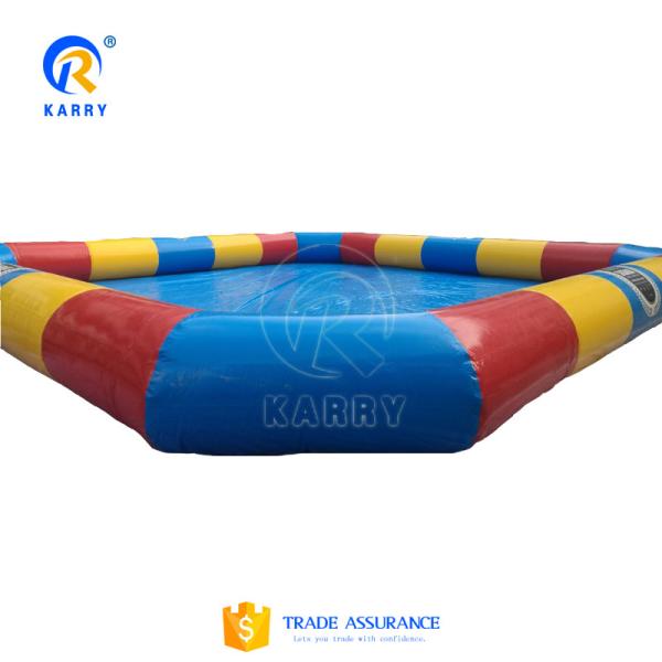 Water Entertainment Backyard Inflatable Pool Enjoy Bumper Boats or Zorbing Water Balls