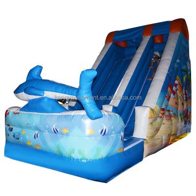 China Experience the Thrill of our Style Inflatable Water Slide with Pool Shipping Worldwide for sale