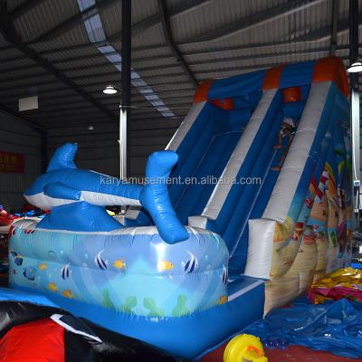 China Experience the Thrill of our Style Inflatable Water Slide with Pool Shipping Worldwide for sale