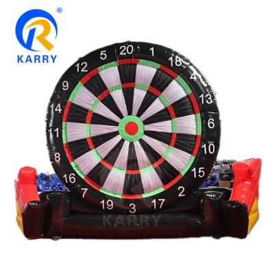 China 4.5m Interactive Inflatable Football Dart Boards for Kids and Adults Customized Color for sale