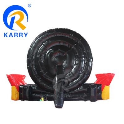 China 4.5m Interactive Inflatable Football Dart Boards for Kids and Adults Customized Color for sale