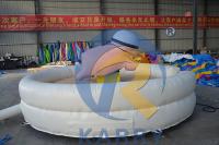 China Inflatable Ride Mechanical Bull Rodeo with PORTABLE 3D Studio Virtual Experience for sale
