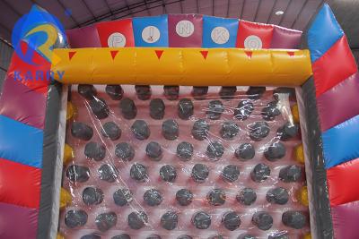 China Custom Logo Printed Inflatable Plinko Carnival Game with Customized Sea PVC Material for sale