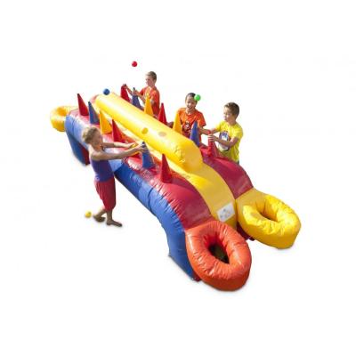 China Portable Commercial PVC Inflatable Hoverball Race Game for Funny Interactive Carnival for sale