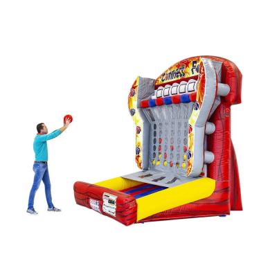 Cina Colore Inflatable Connect 4 in a Row Target Shooting Game per le sfide commerciali in vendita