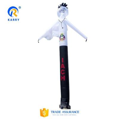 China Customized Mini Cartoon Sky Air Dancer Model Inflatable Advertising Dancing Air Man for sale