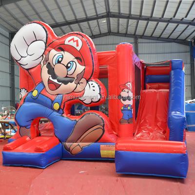 Cina Personalizzare accettazione rosso Parco giochi castello gonfiabile per bambini salto casa salto in vendita