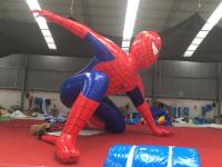 China Customized Colorful Marvel Superhero Inflatable Spider Man Advertising PVC Material for sale