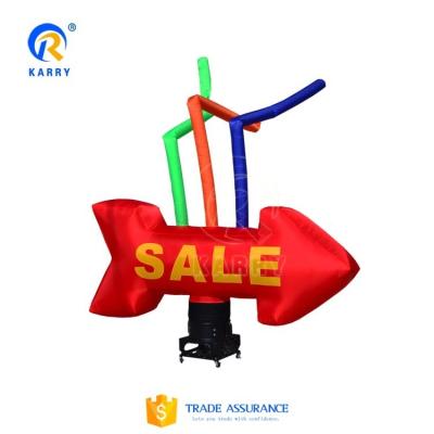 China 6m opblaasbaar Chef Sky Dansende Luchtbuis Danser Man Waaiend Model voor Outdoor Reclame Te koop
