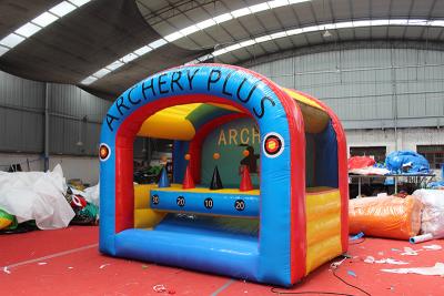 China Outdoor speeltuin Sport Spelen Commercieel opblaasbaar Boogschutten Tag Shootout Doel Te koop