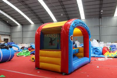 China Outdoor speeltuin Sport Spelen Commercieel opblaasbaar Boogschutten Tag Shootout Doel Te koop