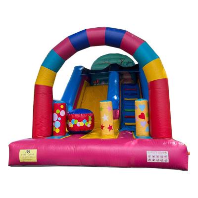 China Aluguer de festas Casa de doces Slide seco inflável com certificação CE/EN71/EN14960 à venda