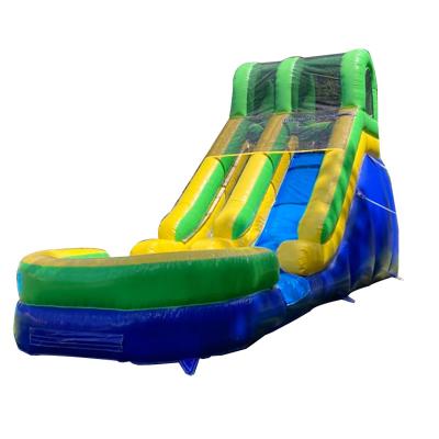 China Commercial Seco e Molhado Slide de Água Inflavel de 25ft com Jogos de Água de Verão para Crianças à venda