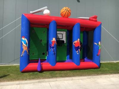 China Opblaasbare carnavalspeelgoed Outdoor interactieve spelletjes met CE-blazer en reparatie-accessoires Te koop