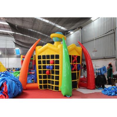 China Unisex PORTABLE Carnaval inflável 5 em 1 Jogo Futebol/Basquetebol Desportos interativos à venda