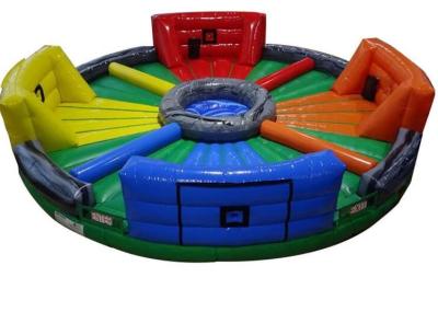 China Unleash the Fun with Human Bungees Running and Hungry Hippo Chow Down Inflatable Game for sale