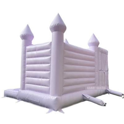Cina Castello decorativo gonfiabile in PVC di qualità commerciale con pozzo a palla e scivolo in vendita